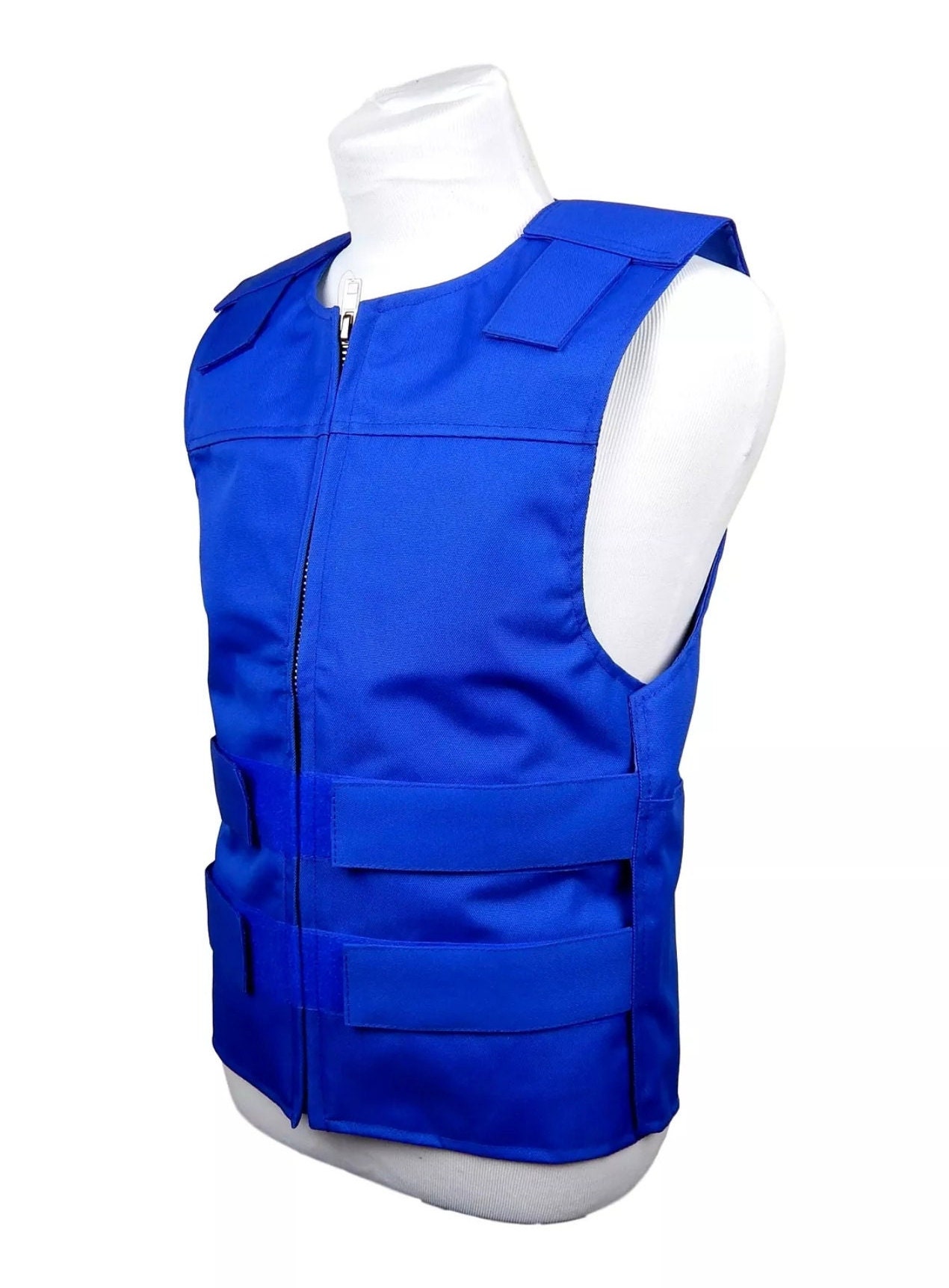 Unisex Blue Cordura Fabric Bulletproof Style Motorcycle Vest New Etsy