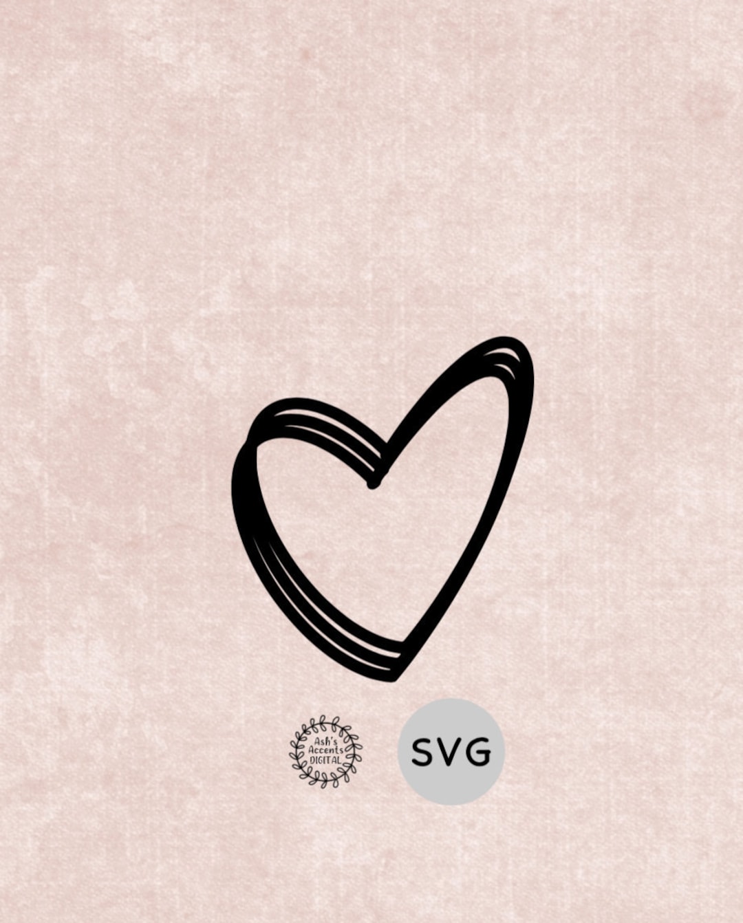 Triple Heart SVG, Valentine's Day SVG, Heart Cut File, Cricut Cut File ...