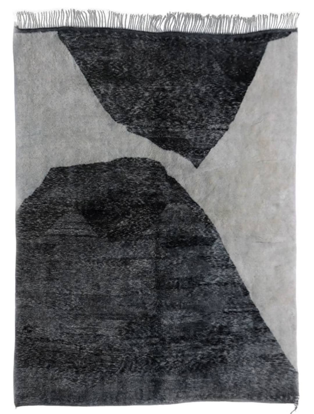 Black and White Moroccan Rugs , Moroccan Tribal Rugs, Moroccan Wool Rug ...