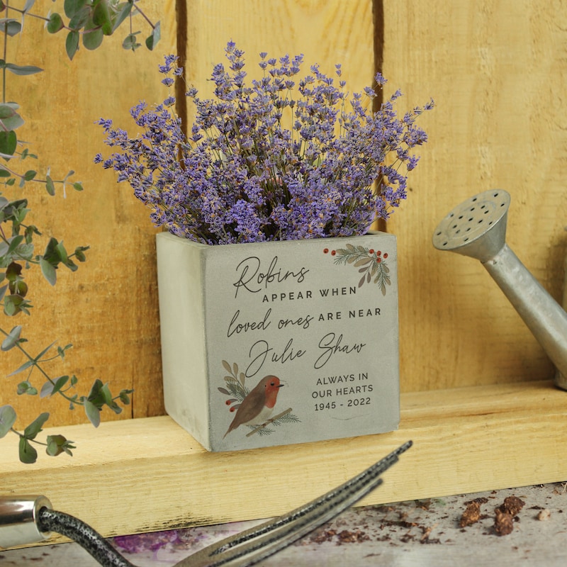 Memorial Flower Pots - Etsy UK