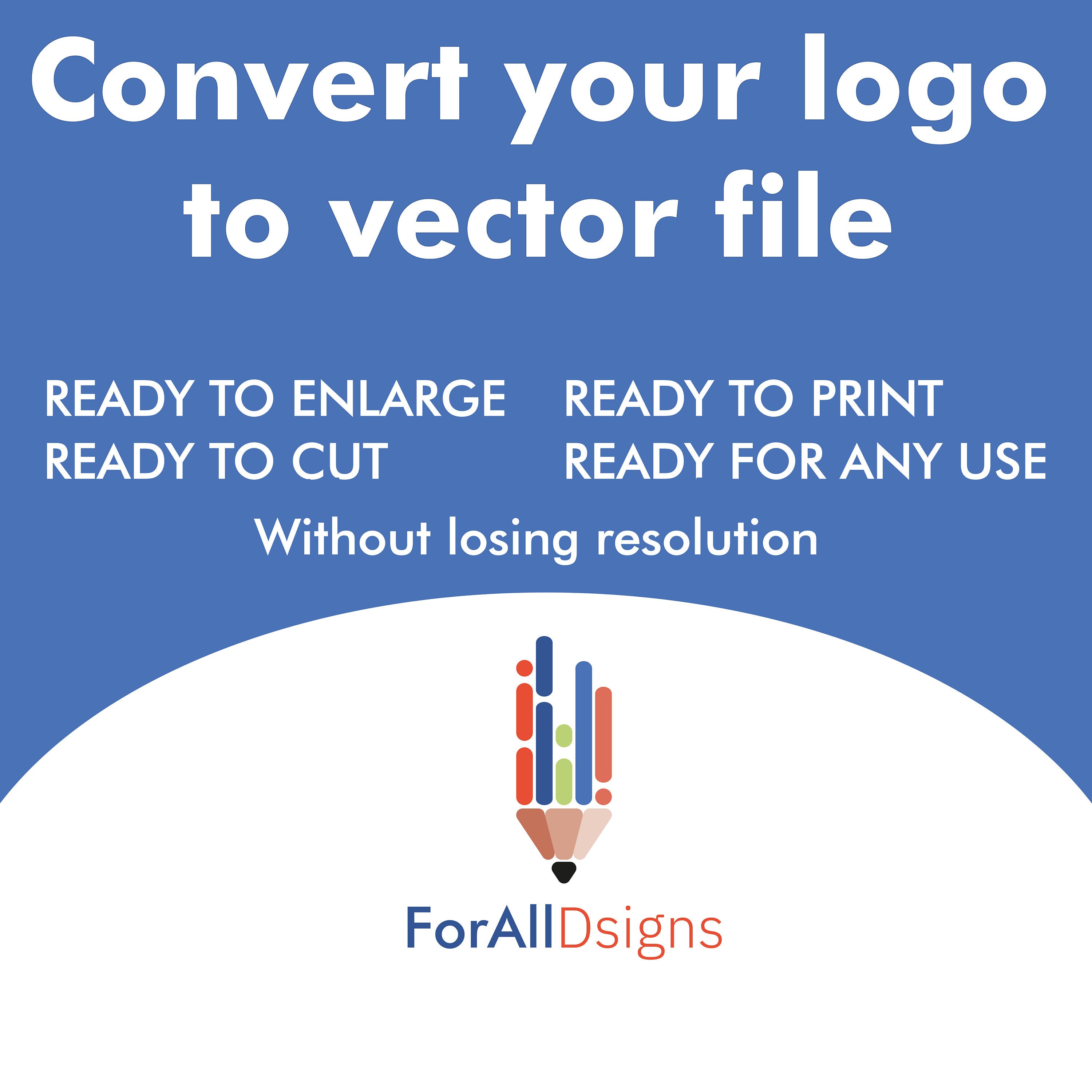 Image to Vector Logo Logo Trace Vector Conversion Vector - Etsy