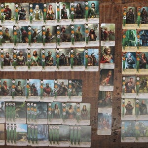 Gwent Cards, Legendary Card Game, 537 Cards, Wood Box, Playmat ...