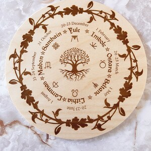 Tree of Life Wheel of the Year - Etsy