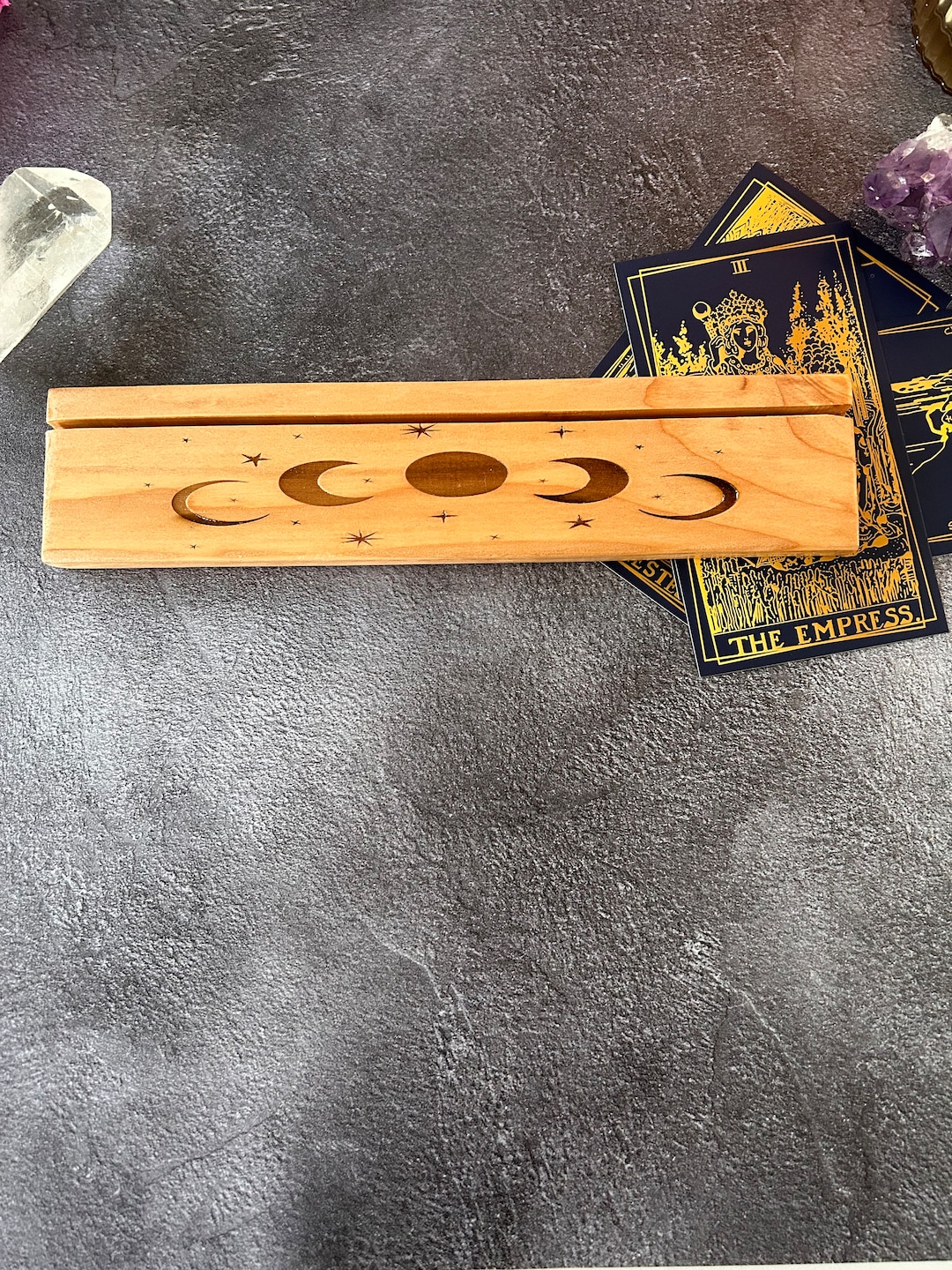 Celestial Tarot Card Holder Tarot Card Stand Altar Card - Etsy