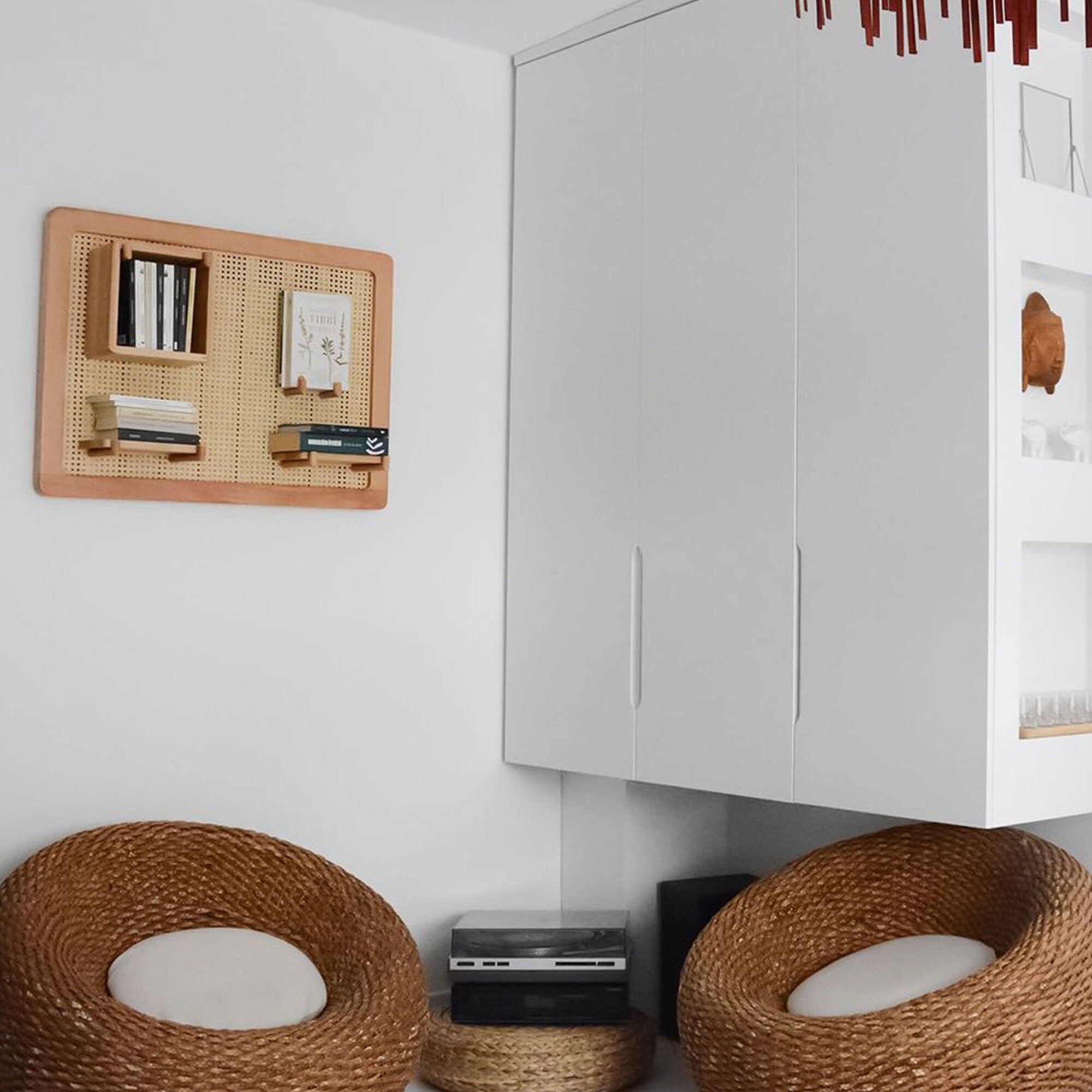 Scandinavian Modular Floating Shelves, Versatile Beech Wood Wall Shelf ...