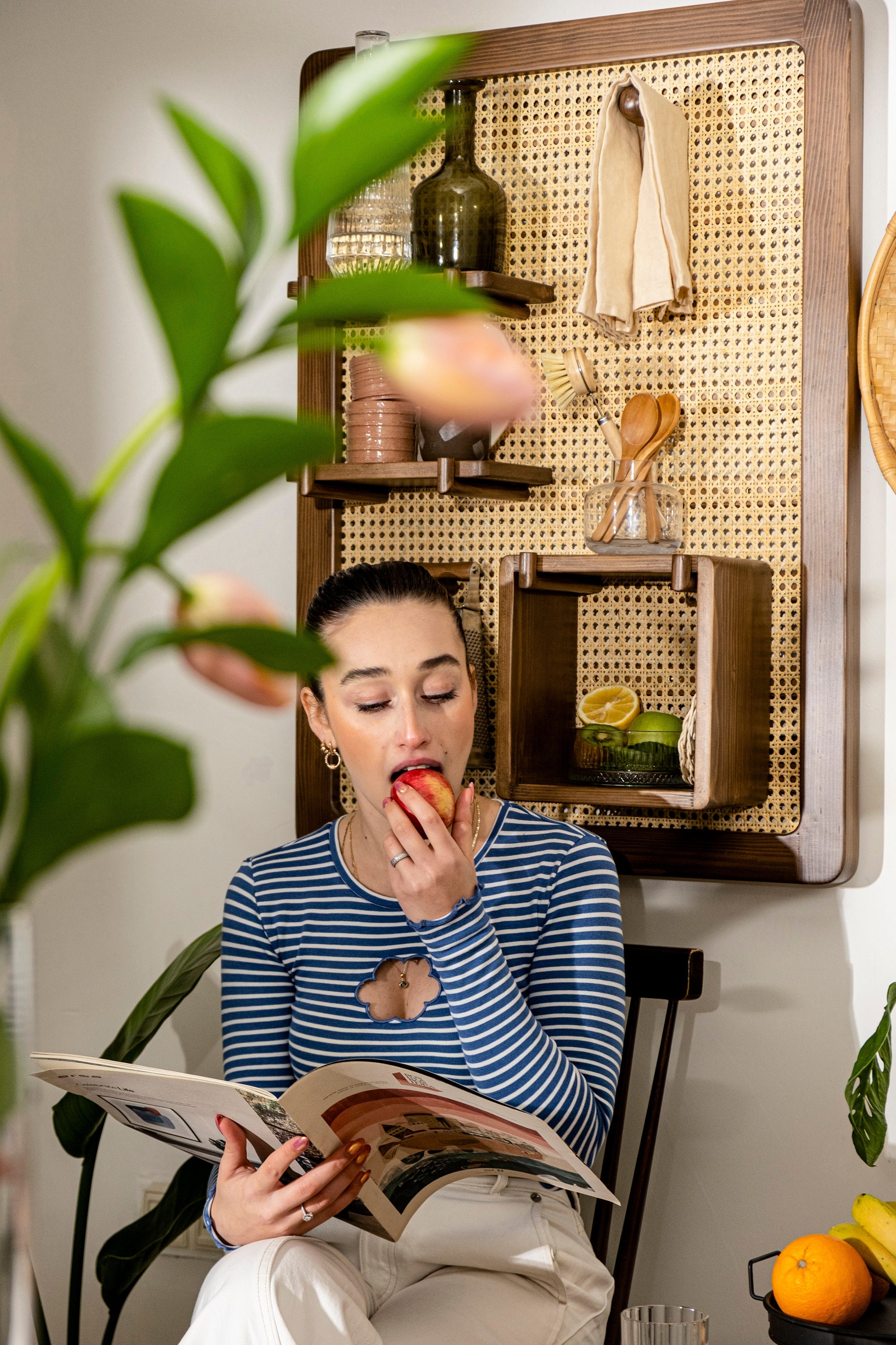 Scandinavian Modular Floating Shelves, Versatile Beech Wood Wall Shelf ...