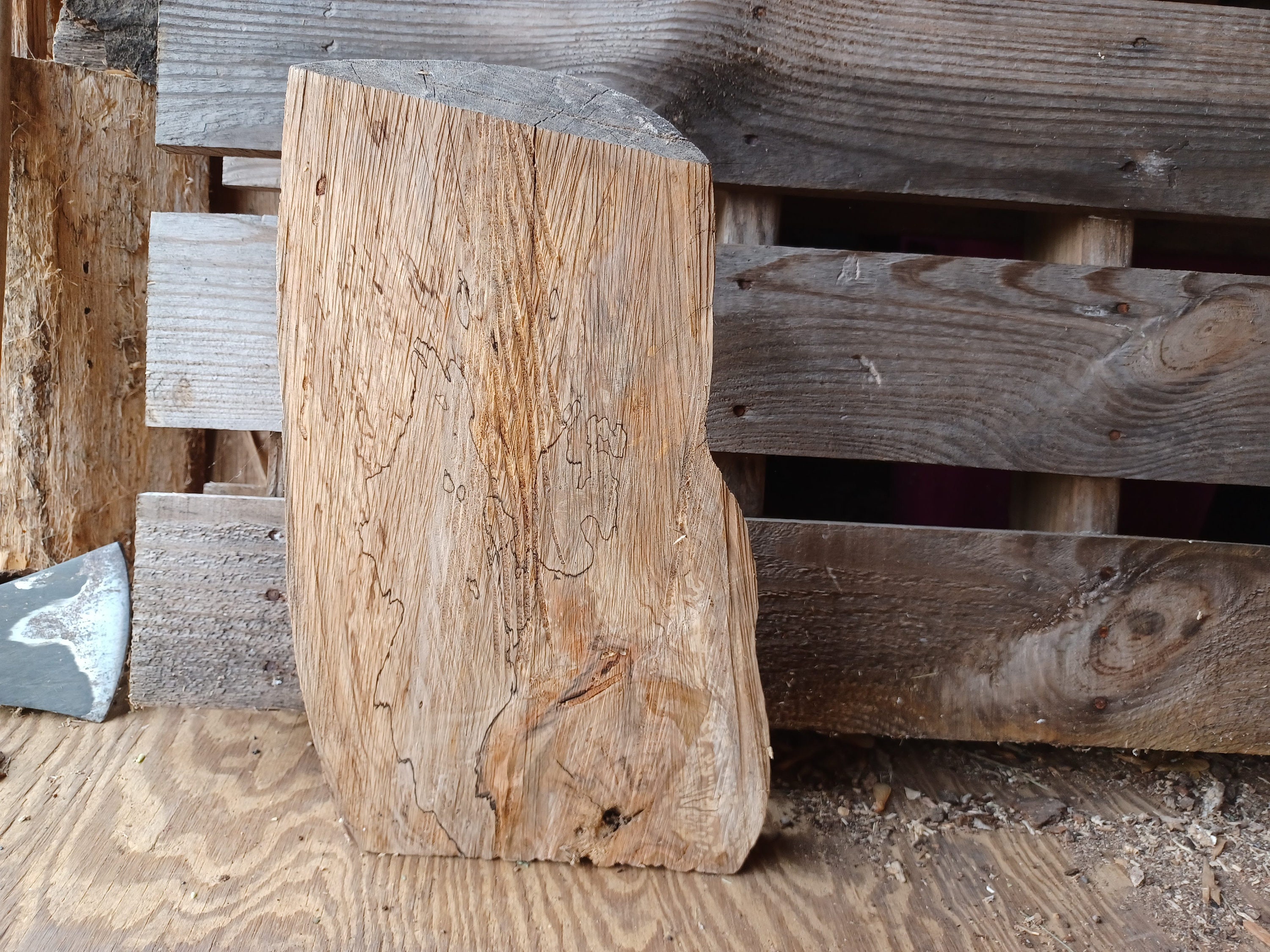 Spalted Maple Live Edge Short Slabs - Etsy