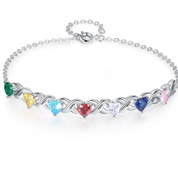 Heart Birthstone - Etsy