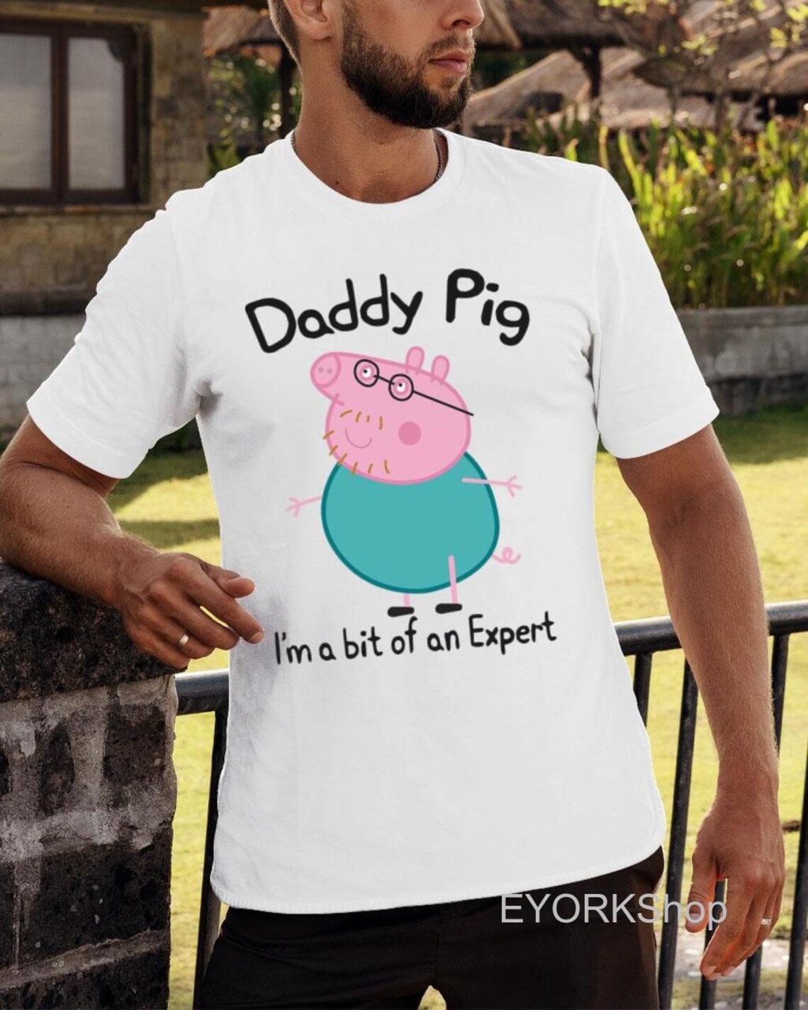 Daddy Pig Shirt Im a bit of an Expert tshirt Daddy Pig | Etsy