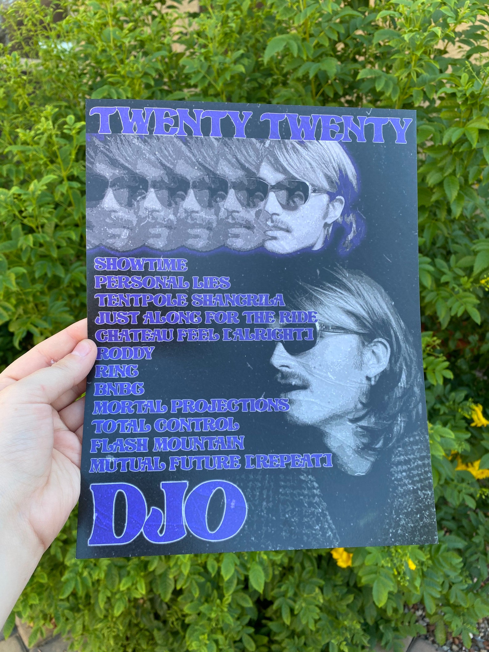 Twenty Twenty DJO Inspired Poster Print - Etsy