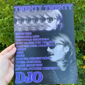 Twenty Twenty DJO Inspired Poster Print - Etsy