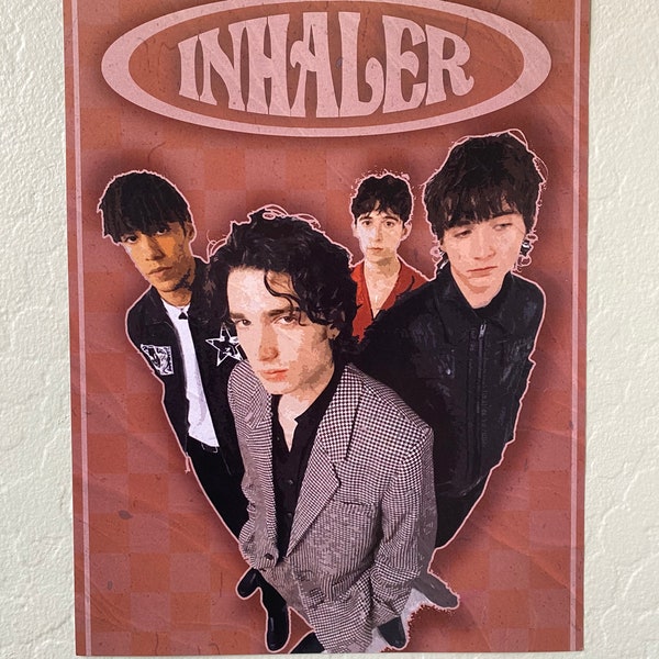 Inhaler Band Poster - Etsy