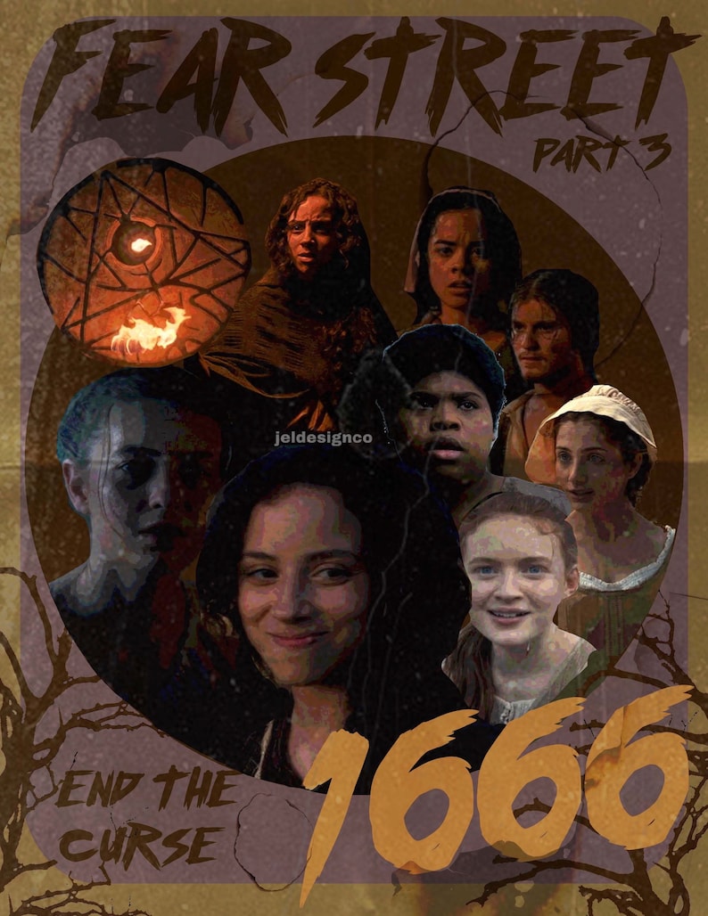 Fear Street 1666 Inspired Poster Print | Etsy