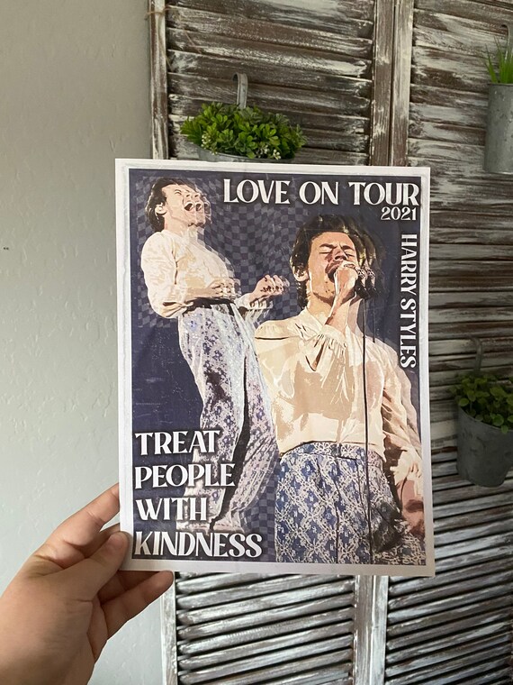 Harry Styles Love on Tour Poster Photo Print Music & Movie Posters ...