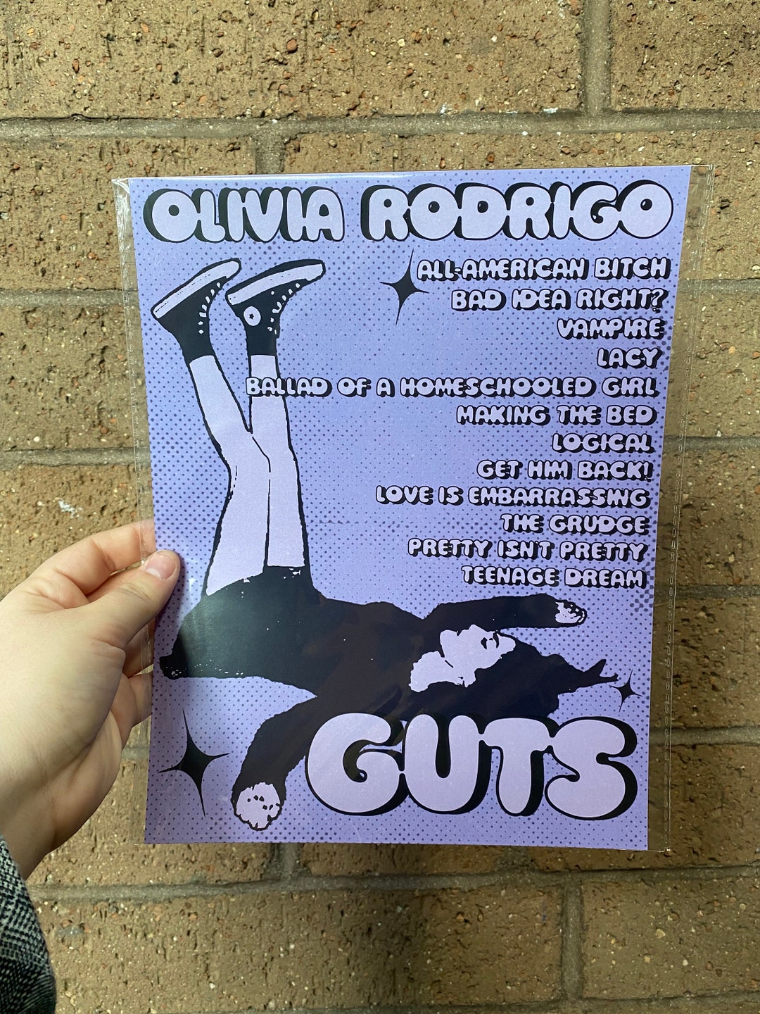 Olivia Rodrigo GUTS Jel Design Co ORIGINAL EXCLUSIVE Inspired - Etsy ...
