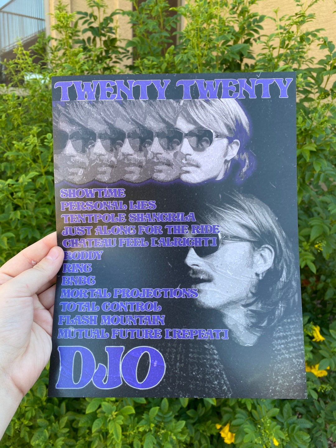 Twenty Twenty DJO Inspired Poster Print - Etsy