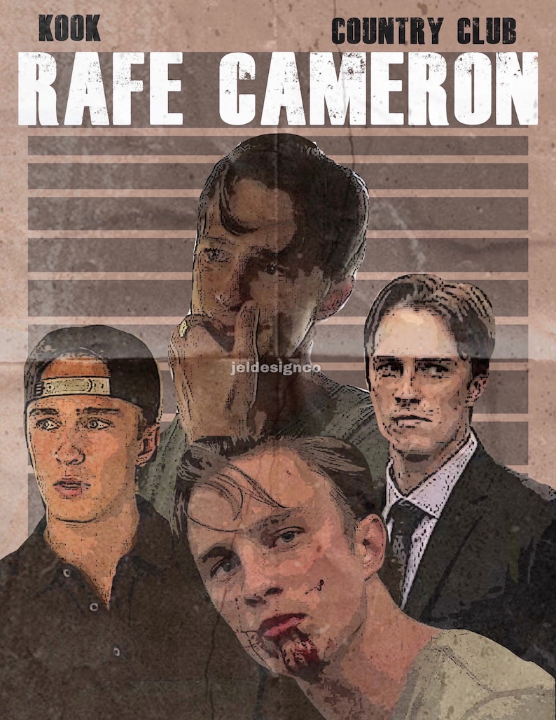 Outerbanks Rafe Cameron Inspired Poster Print - Etsy