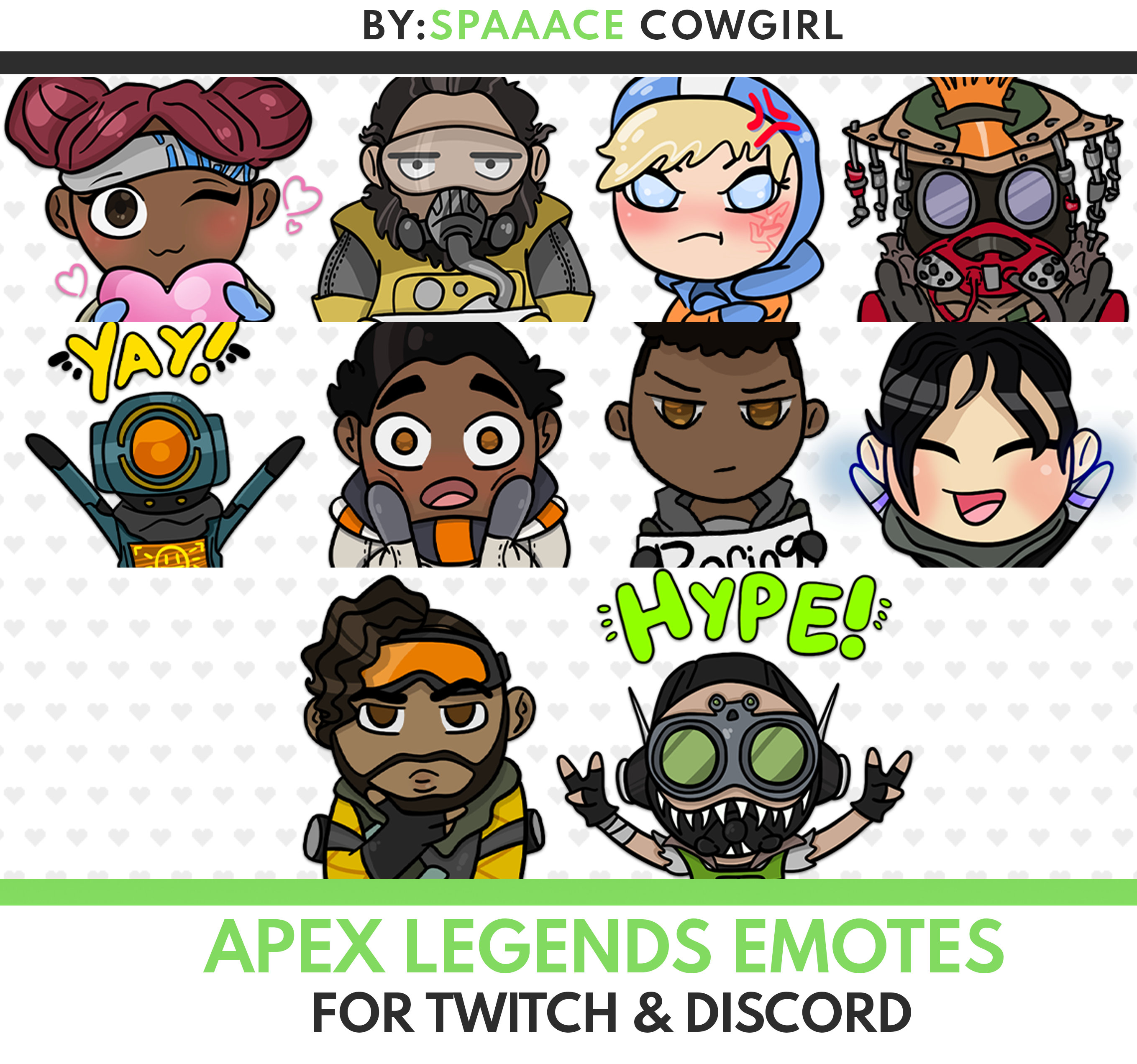 Apex Legends Twitch Emote Pack - Etsy
