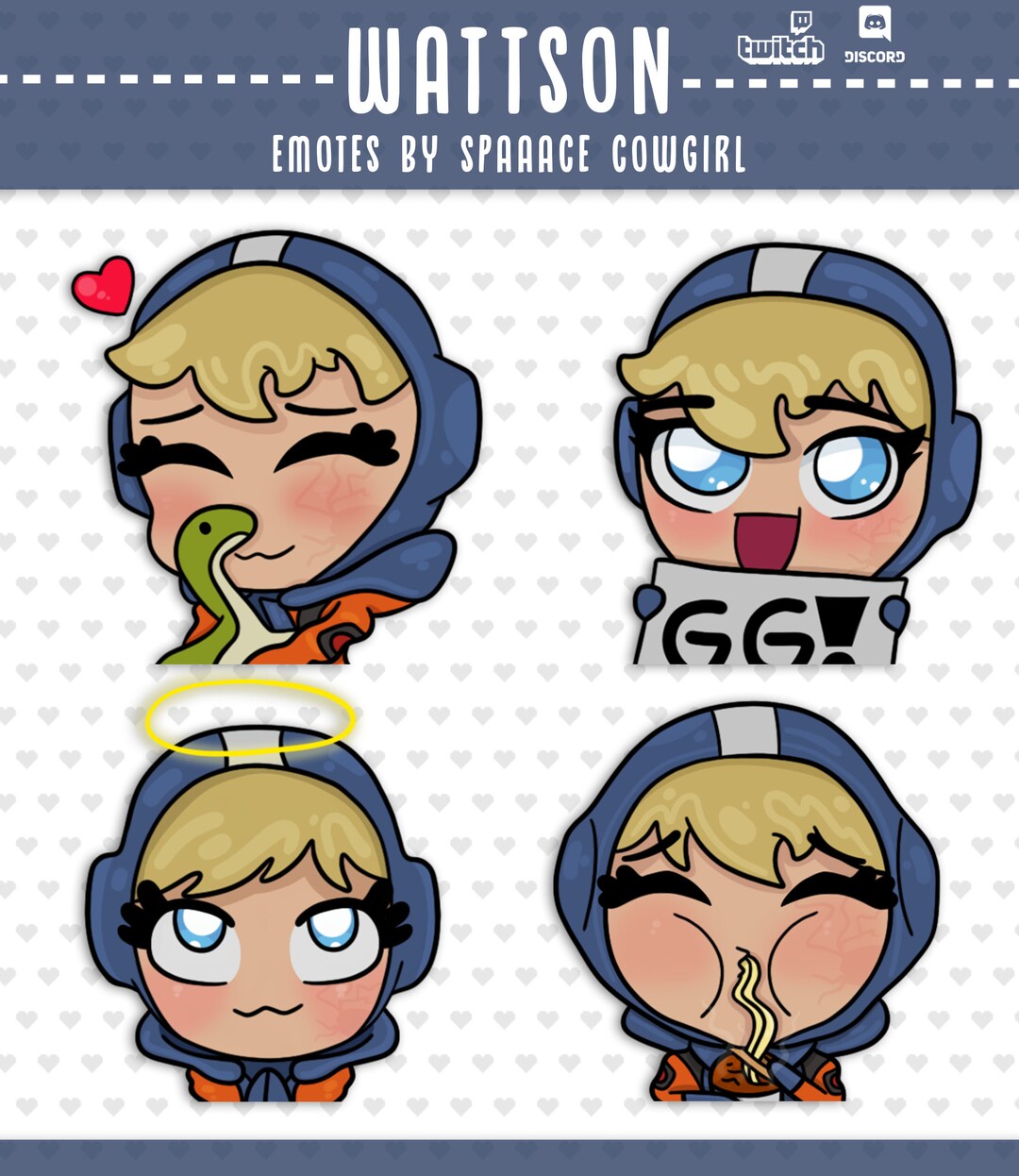 Wattson Emote Pack - Etsy