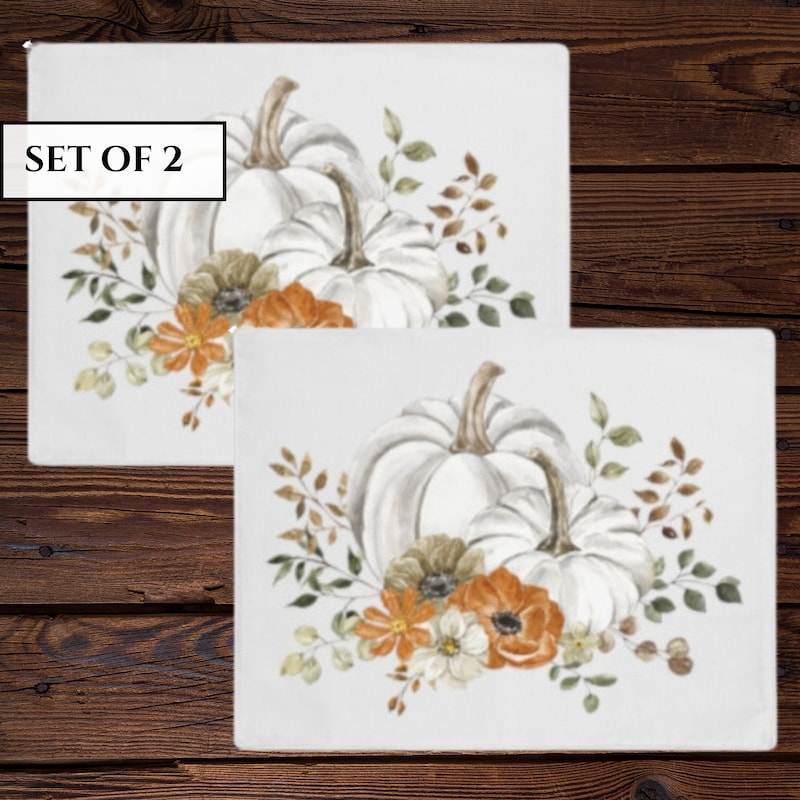 Pumpkin Placemat - Etsy