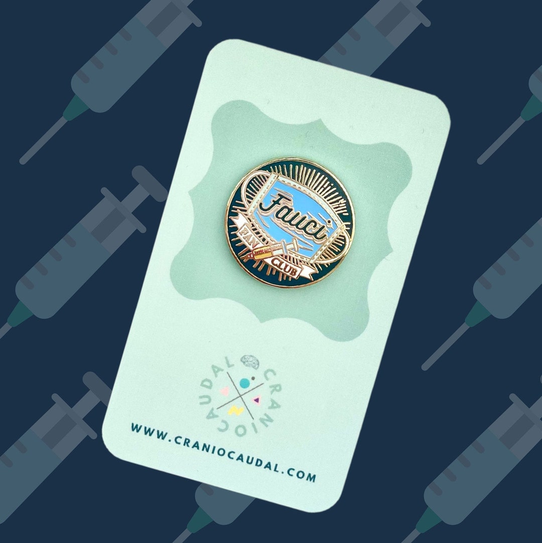 Fauci Fan Club Enamel Pin - Etsy