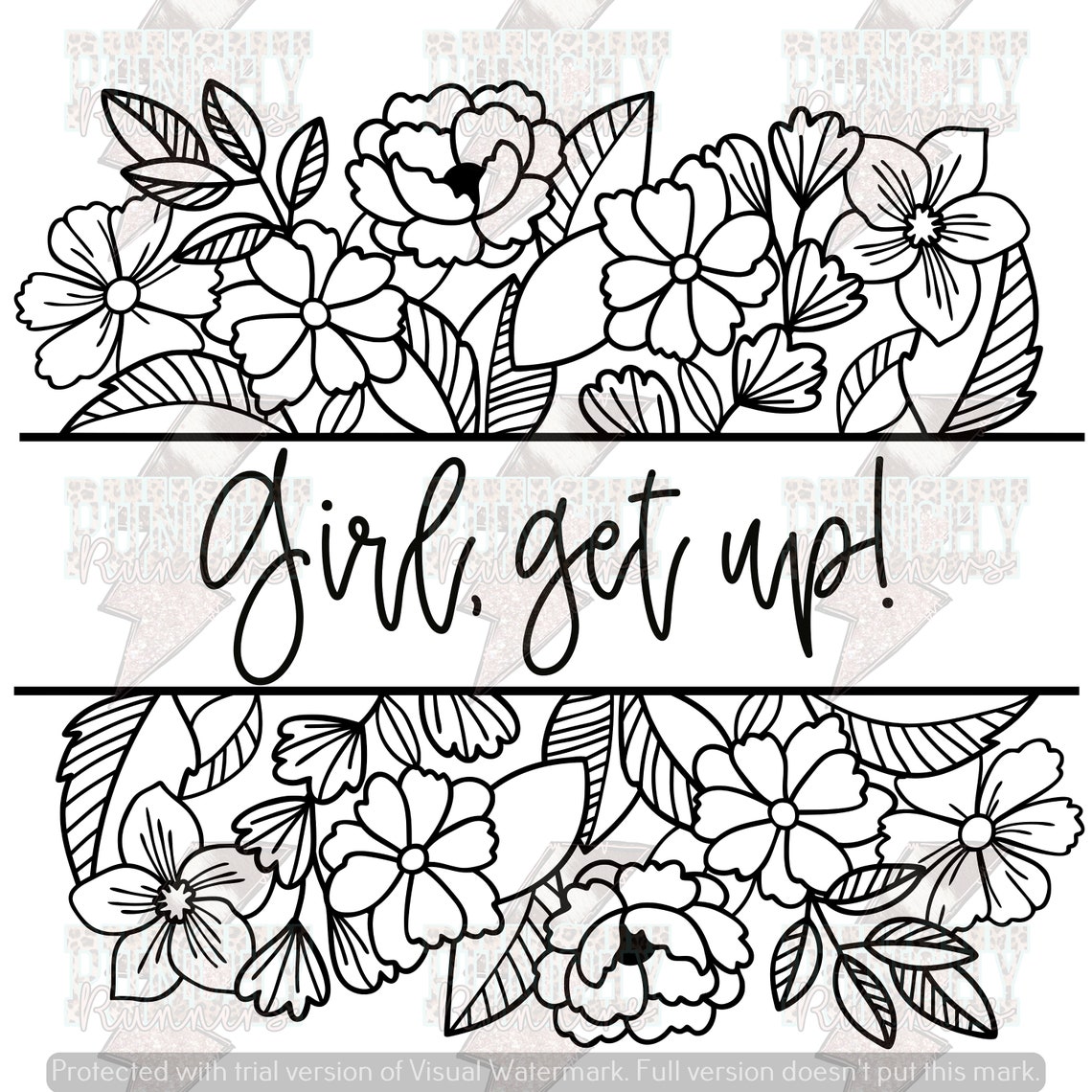 Girl, Get up Png Sublimation Digital Download - Etsy
