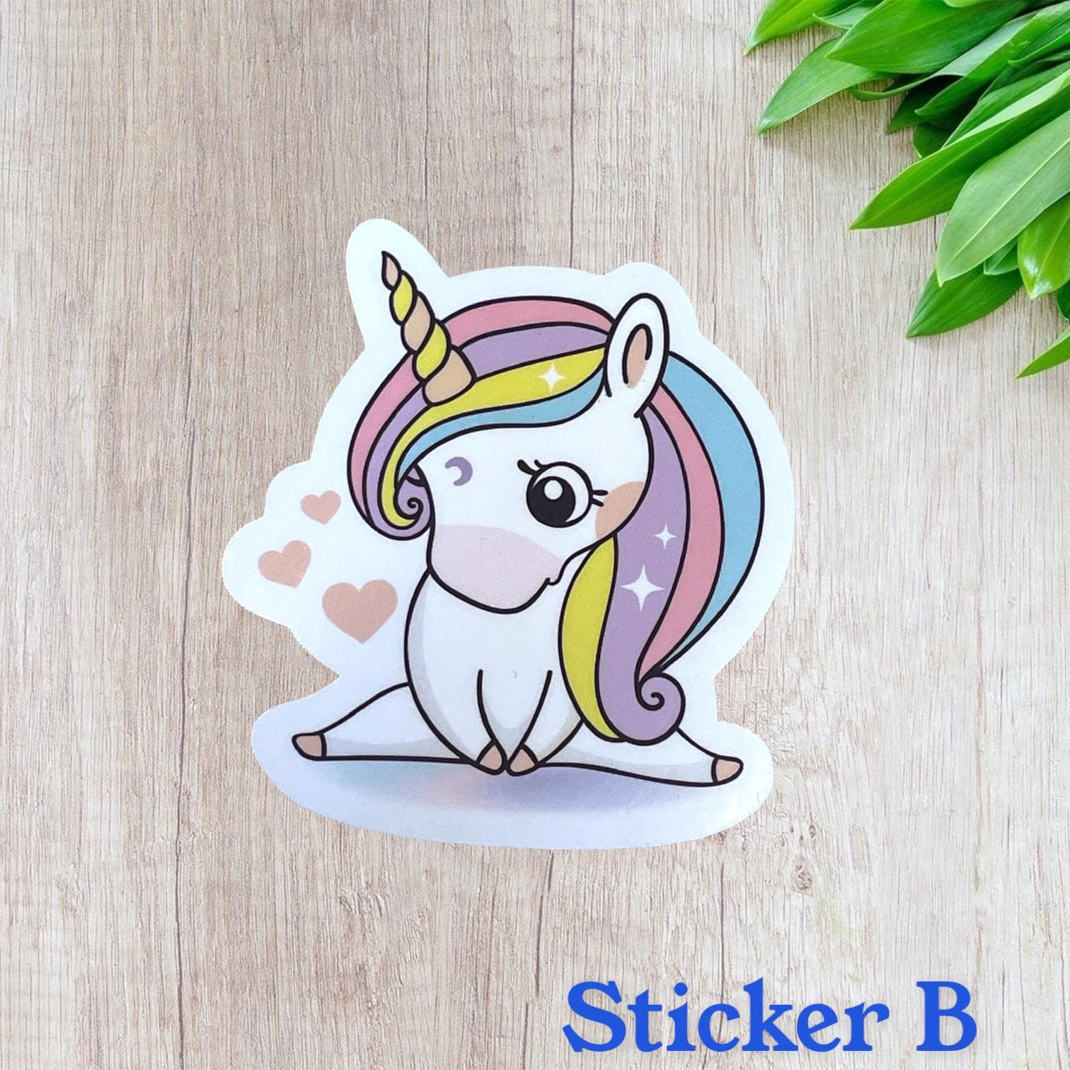 Magical Unicorn Vinyl Sticker Decal Pack - Etsy