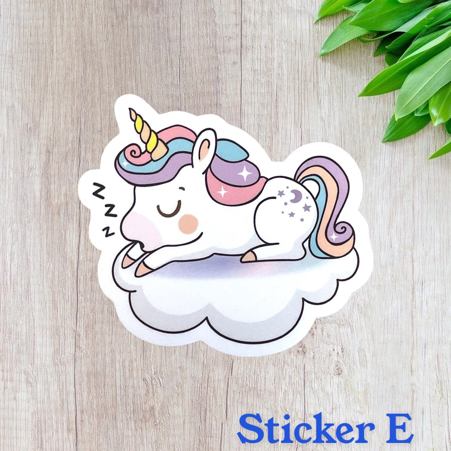 Magical Unicorn Vinyl Sticker Decal Pack - Etsy