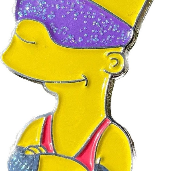 Bart Simpson Pin - Etsy