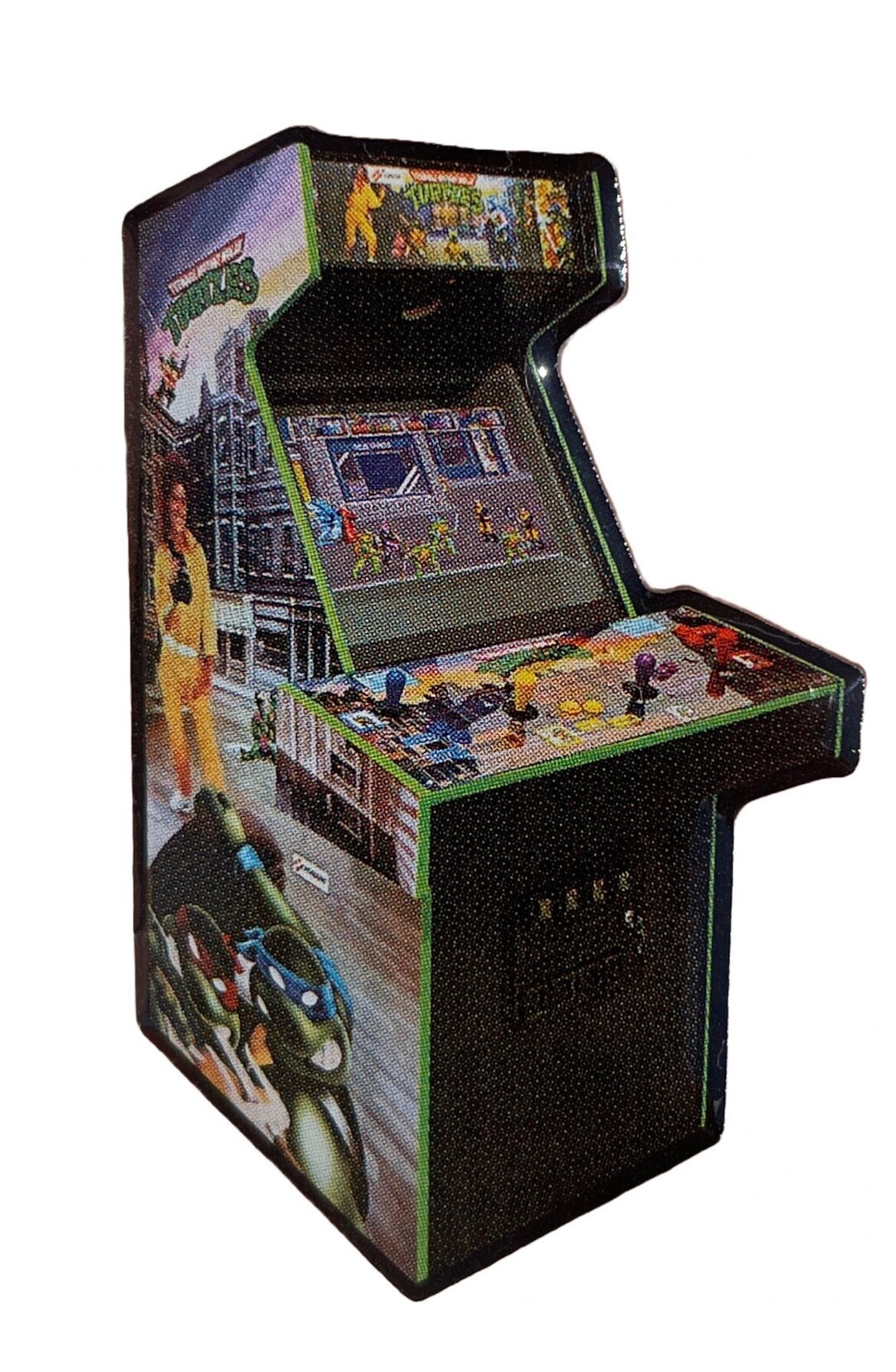 TMNT Arcade Pin - Etsy