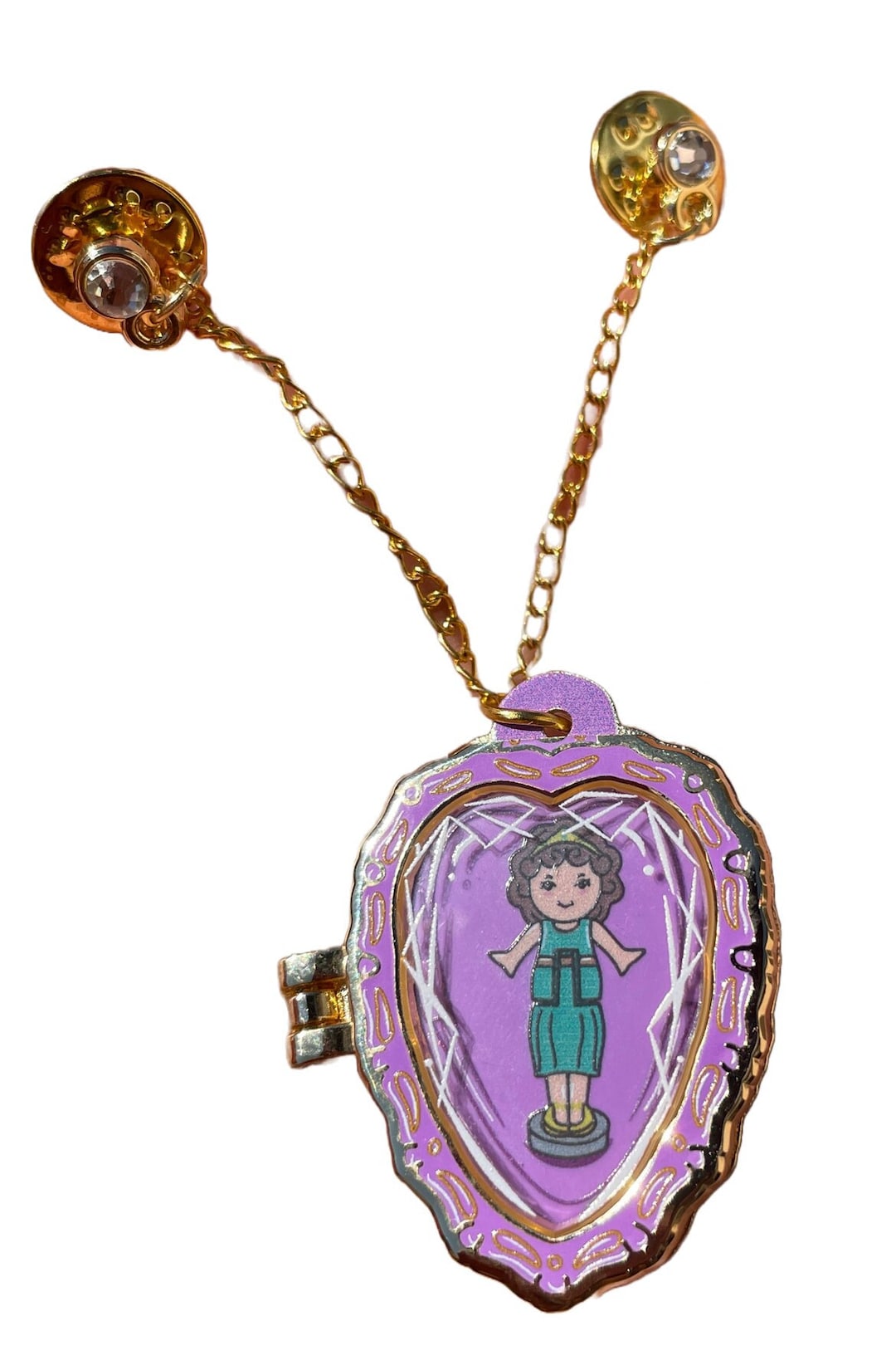 Polly Pocket Locket Pin - Etsy