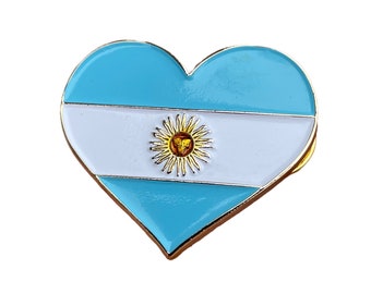 Argentina Supports Israel Resin Lapel Pin - Etsy