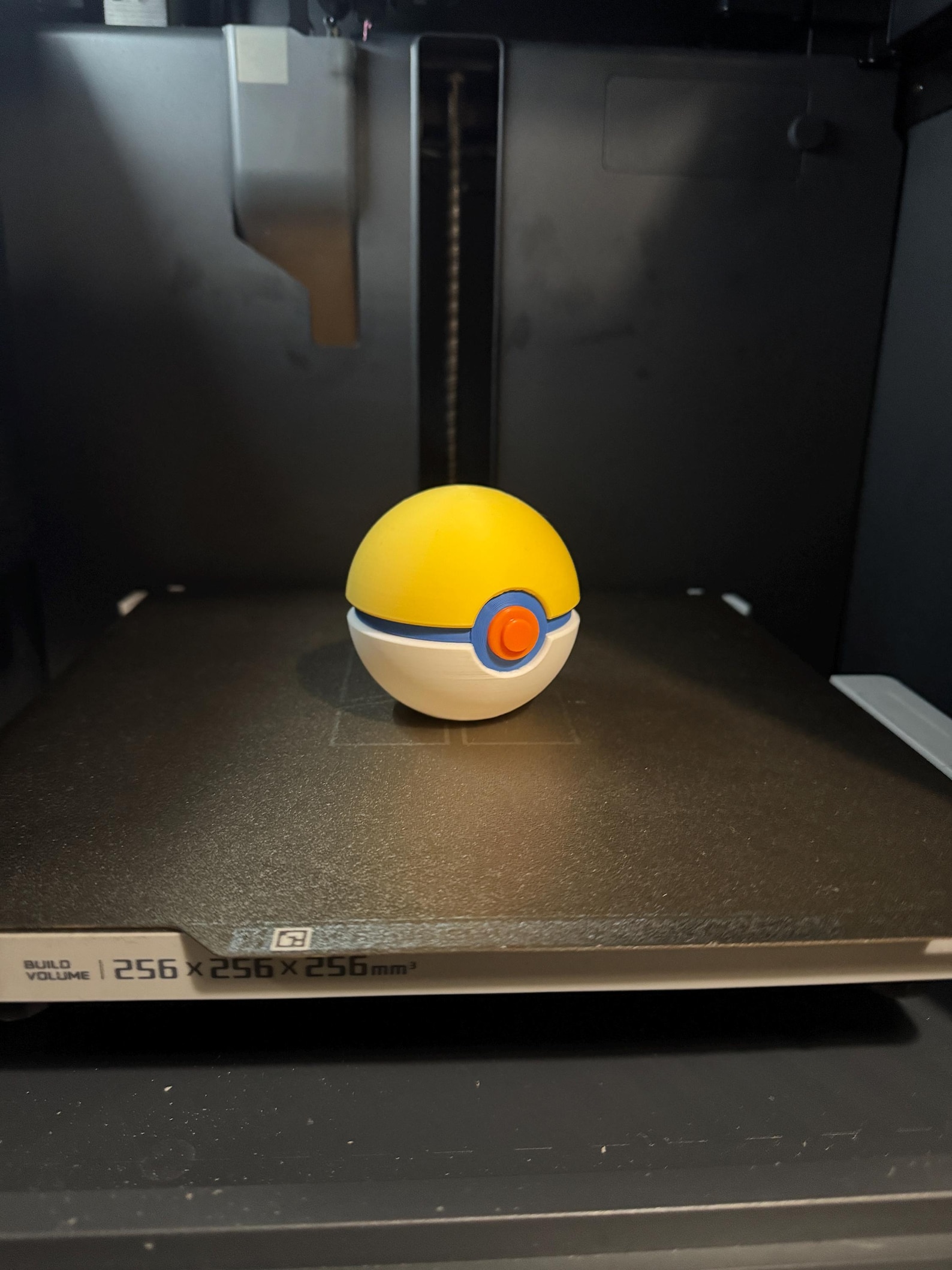3D Printed Pokeballs | Magma Ball, Nest Ball, Dream Ball, Dark Ball ...