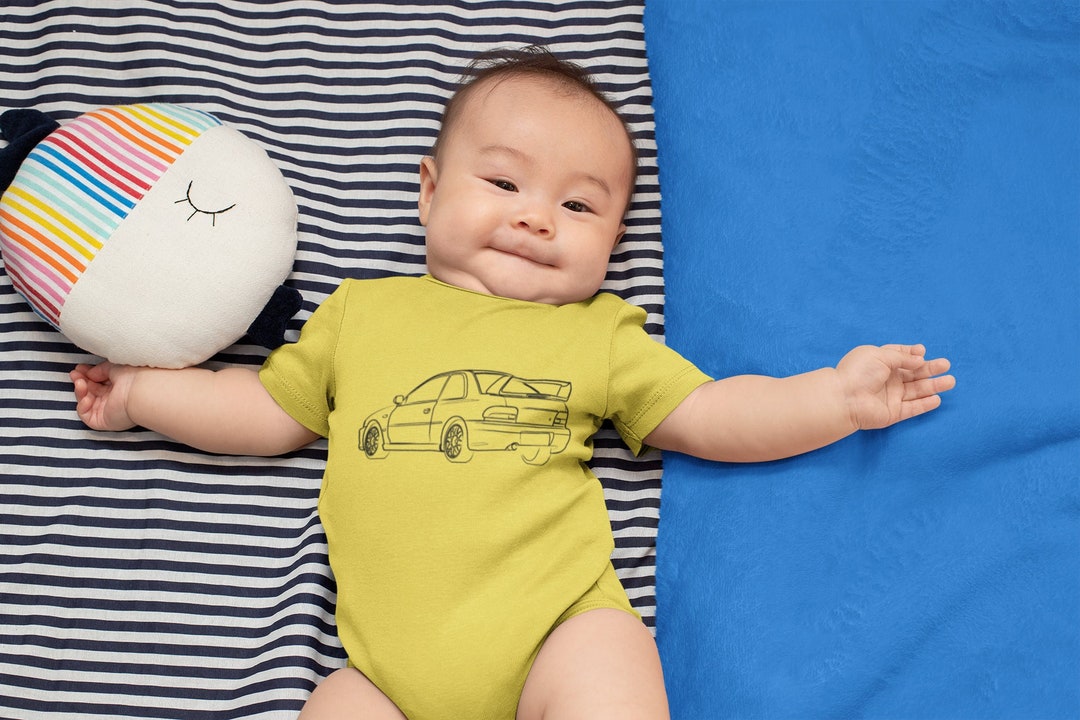 Subaru Impreza 22b, Subaru STI, Subaru WRX, Subaru Onesie Baby Short ...