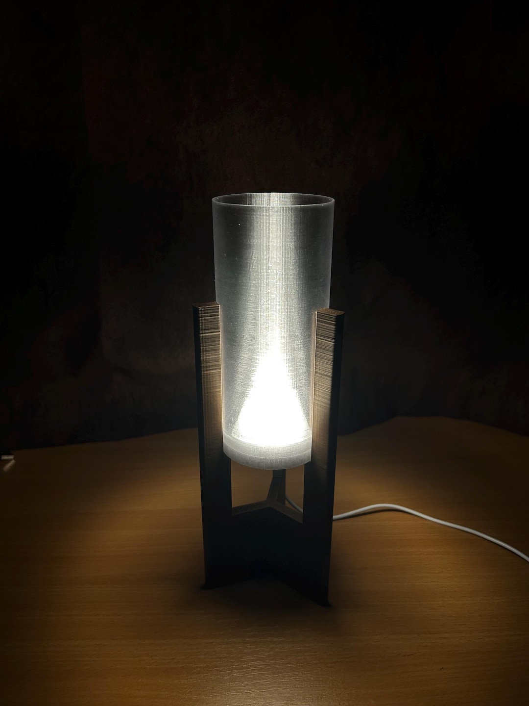 3D Printed LED Desk Light - Etsy