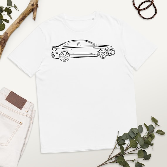 Audi A3 S3 RS3 Outline Silhouette German Car Car Lover - Etsy