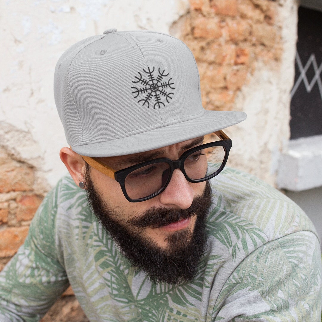 Helm of Awe Nordic Runes Viking Runes Gift for Viking Embroidered Rune ...