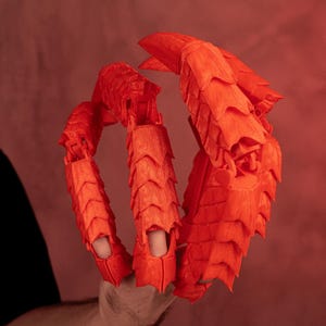 3D Printed Dragon Finger Claws – Articulated Costume Prop for Cosplay ...