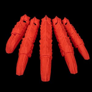 3D Printed Dragon Finger Claws – Articulated Costume Prop for Cosplay ...