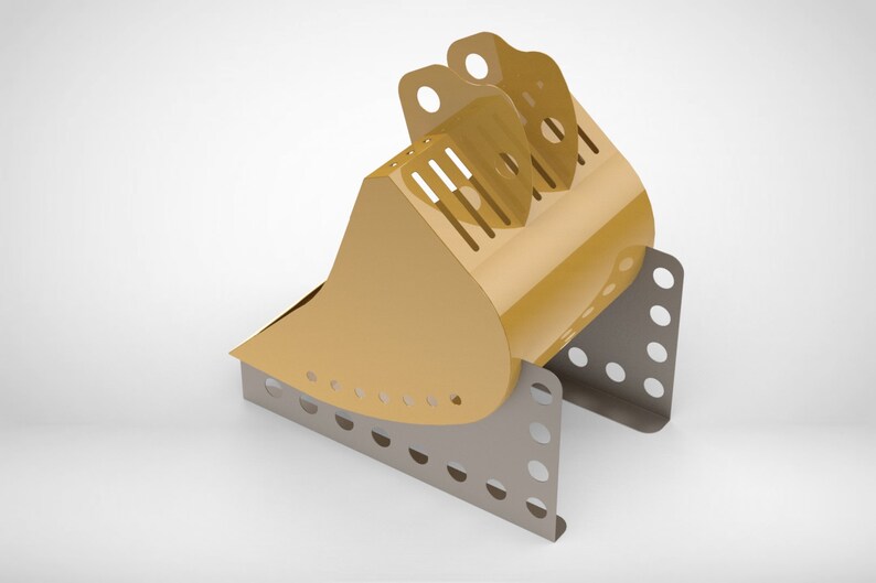 DIY Gueritech Excavator Bucket Fireplace Firepit Sheet Metal Cnc Laser ...