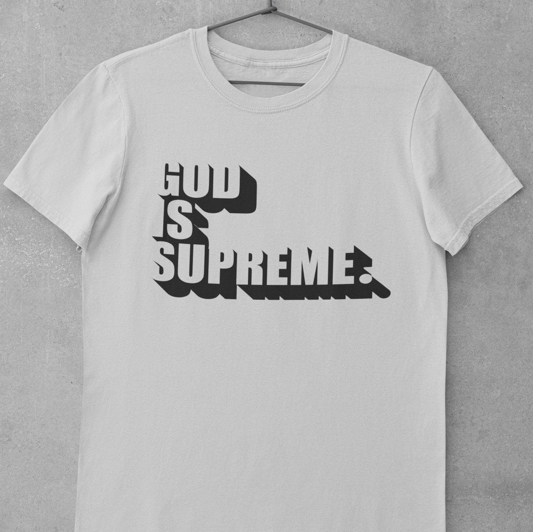 God is Supreme SVG, PNG Cricut Cut Design File - Etsy