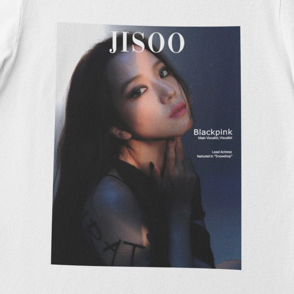 Jisoo Blackpink Shirt, Color Blackpink Graphic Tshirt, Jisoo Blackpink ...