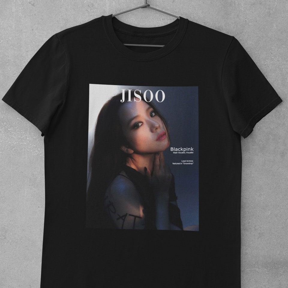 Jisoo Blackpink Shirt, Color Blackpink Graphic Tshirt, Jisoo Blackpink ...
