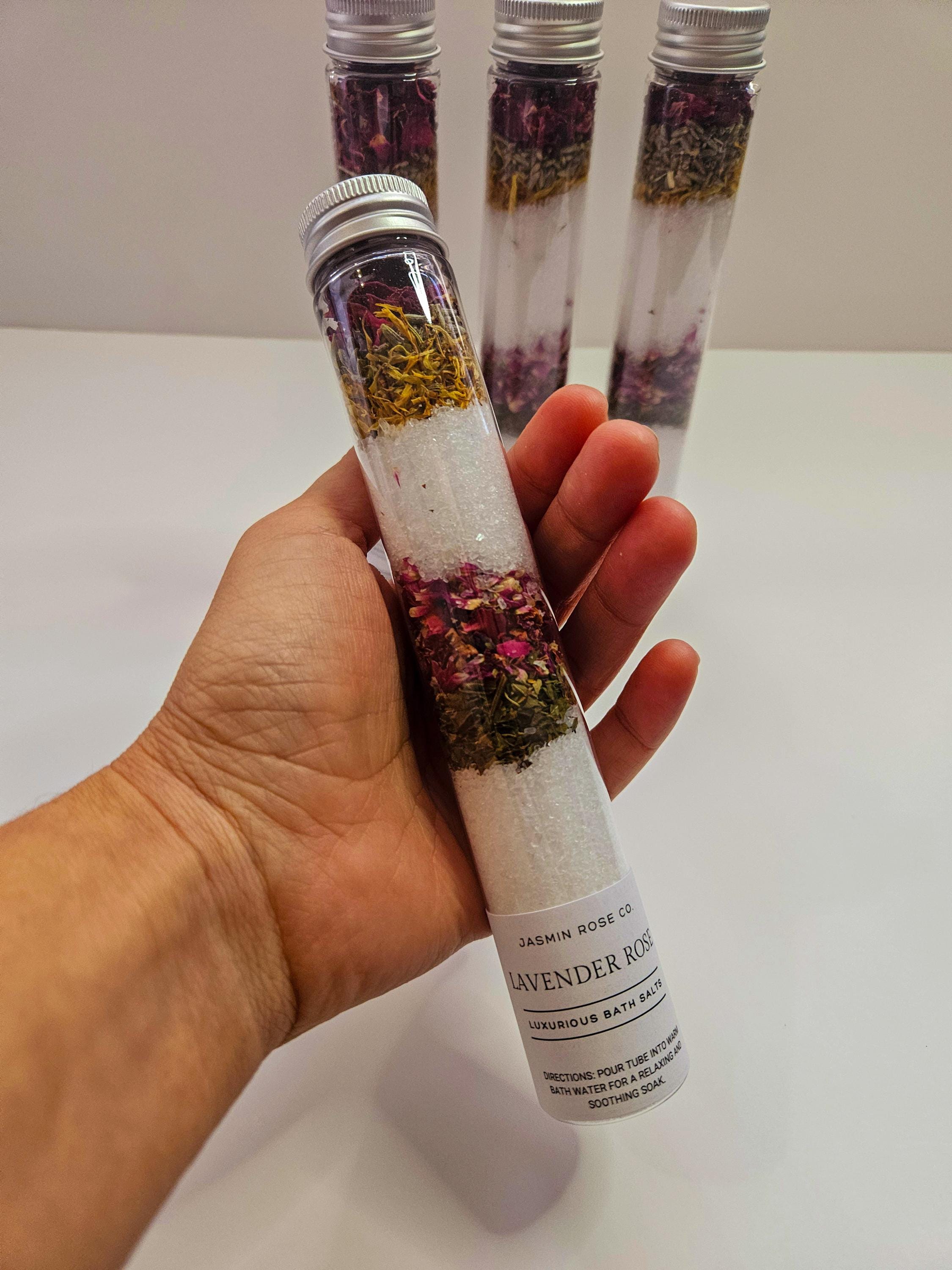 BULK BATH SALT Tubes | Spa Gift for Her | Bridesmaid Gift | New Mom ...