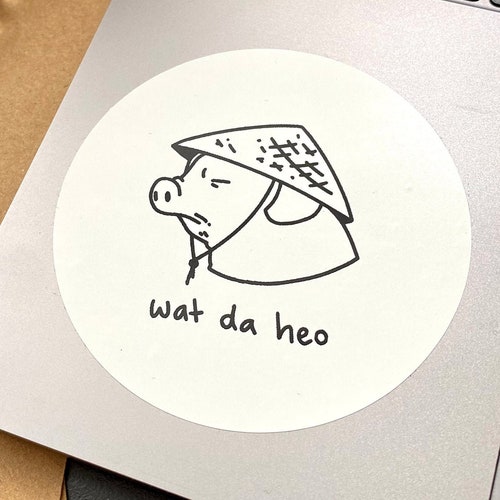 Glossy Sticker Ao Dai Sticker Die-Cut Sticker Vietnamese Vietnam ...