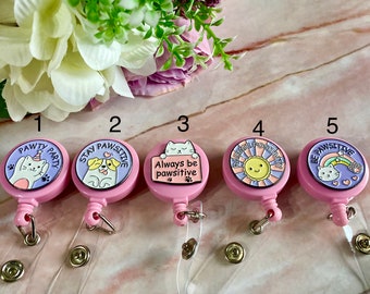 Cute Id Badge Reel | Etsy