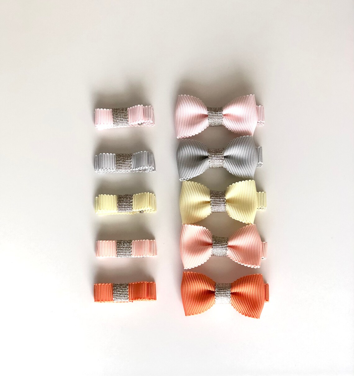 Set of 2 : High Quality Japanese ribbons Toddler Hair Clip | Etsy