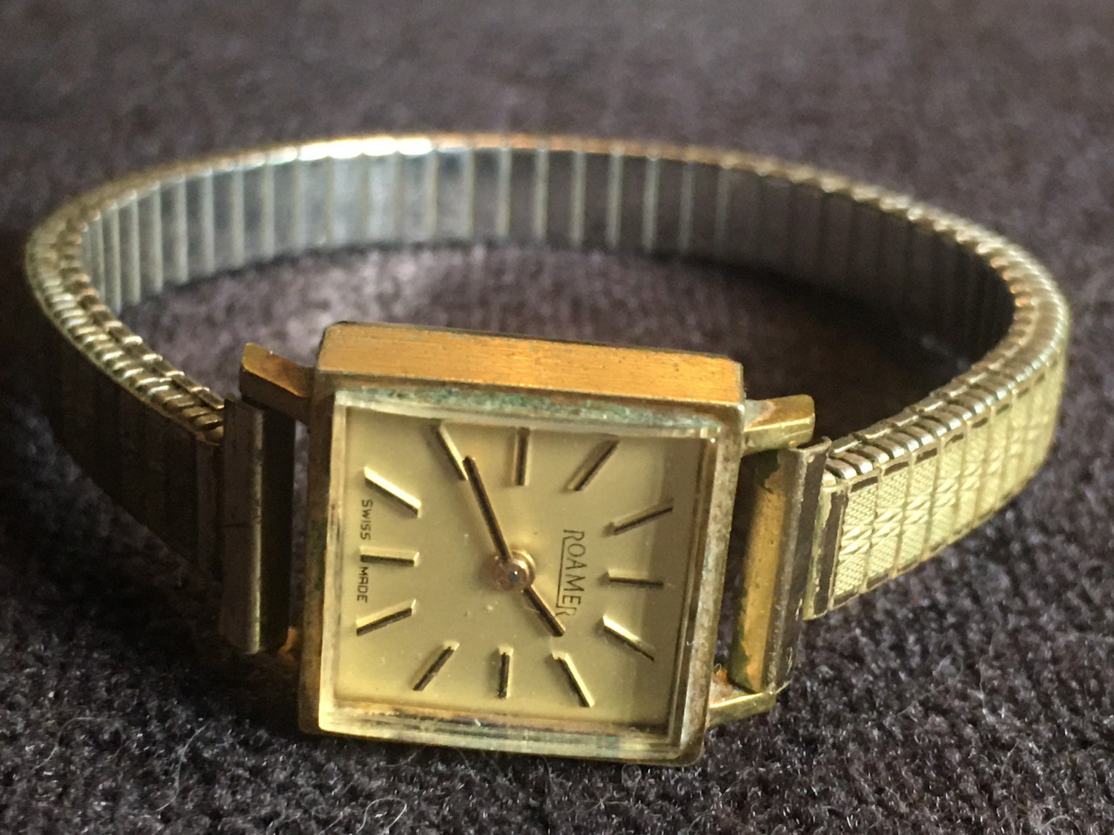 Vintage Roamer Ladies Gold Plated Watch - Etsy