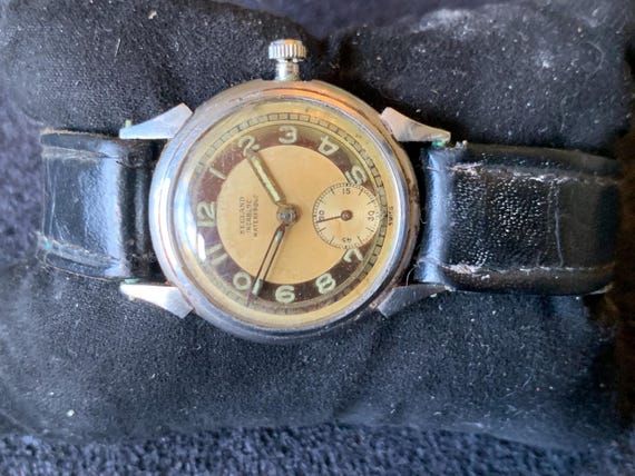 Vintage Seeland WW2 Military Watch original Leather S… - Gem
