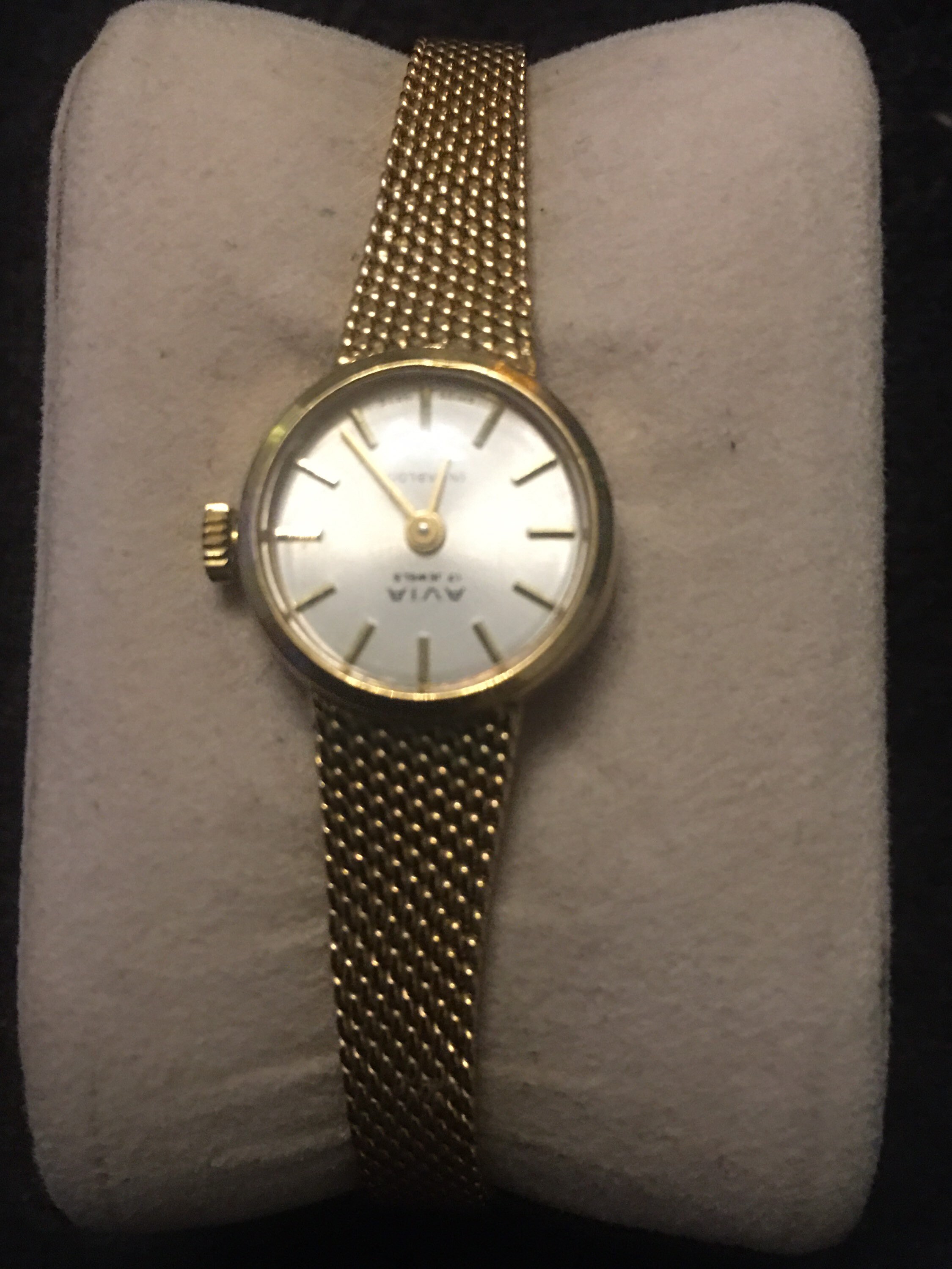 Vintage Avia Gold Plated Ladies Watch - Etsy